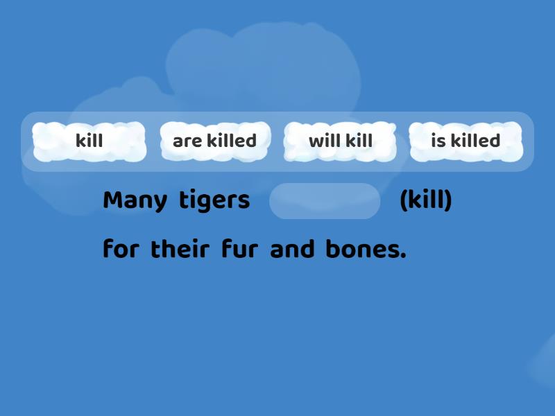 Ready 6B Unit 2 Passive voice - Completar la frase