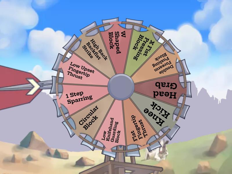 Red Tag () - Spin the wheel