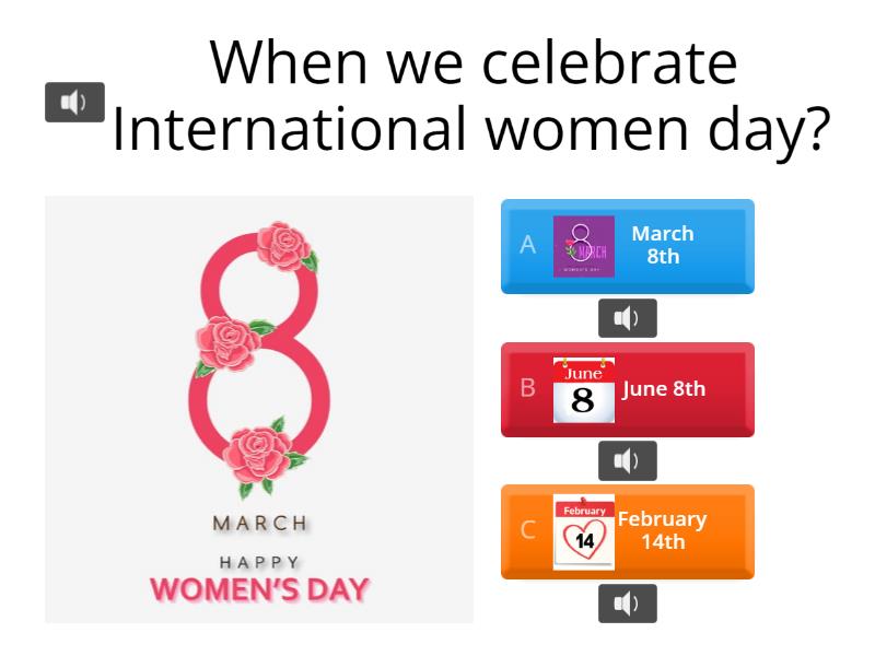 International Women's Day - Quiz