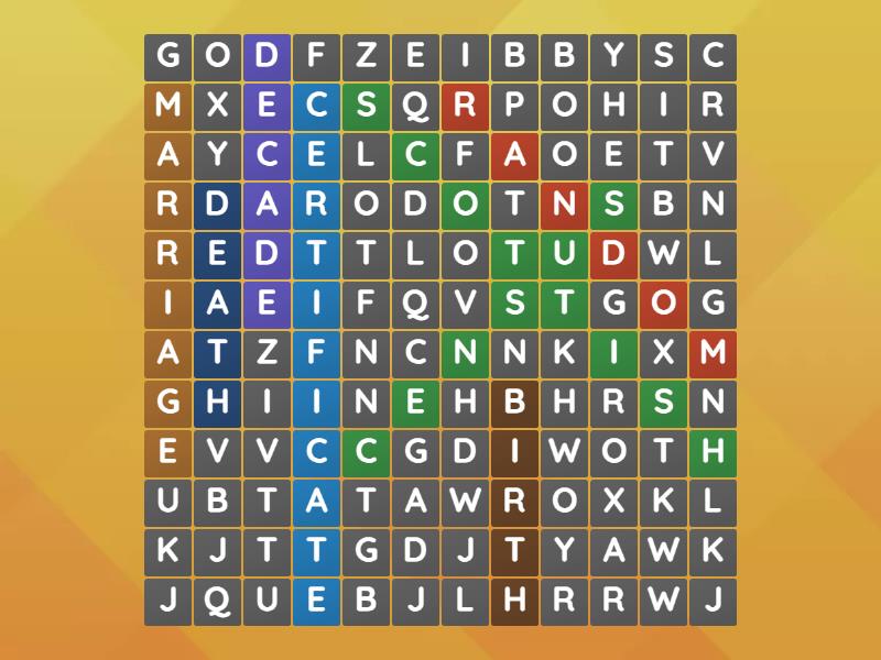 Census Collection - Wordsearch