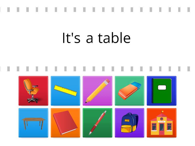 Angelina school things KB1 spotlight2 - Find the match