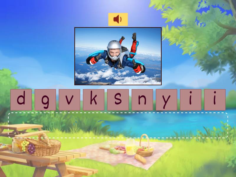 outdoor activities - Anagrama