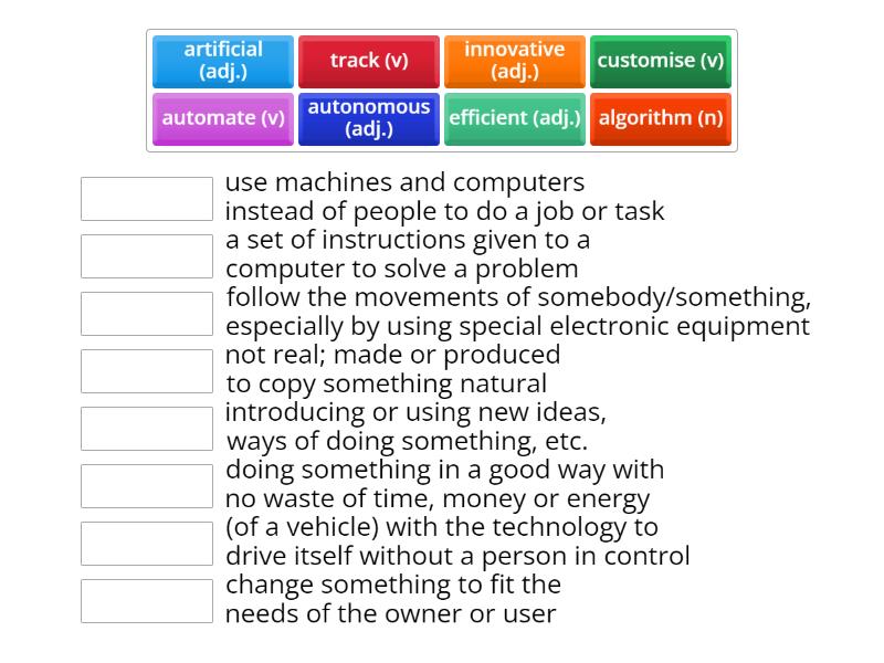 Artificial Intelligence - Match up