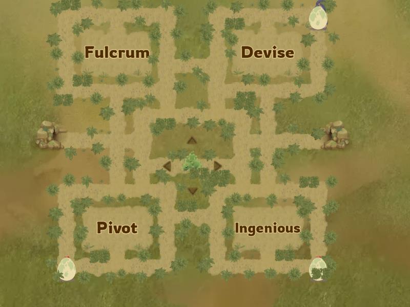 T2W5 Tuesday Vocab - Maze chase