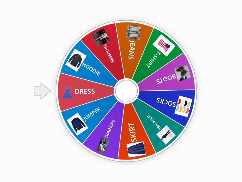 CLOTHES - Random wheel