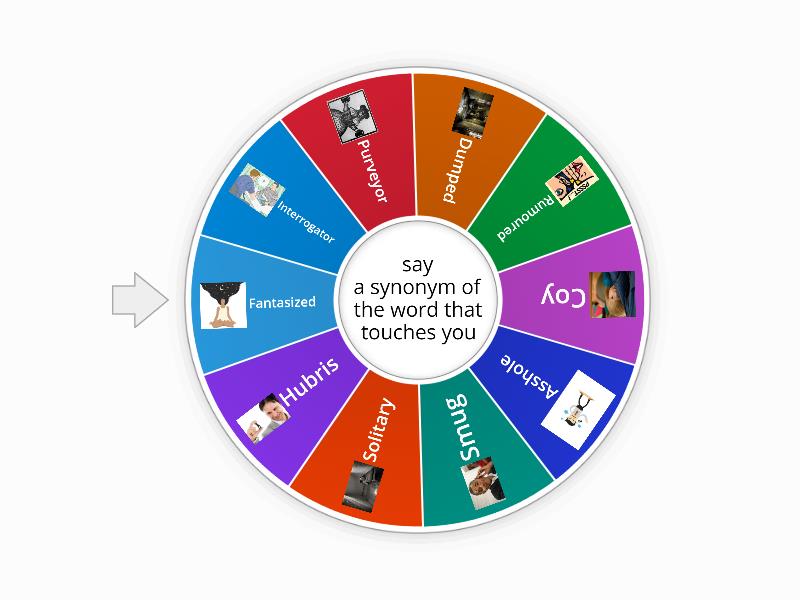 Vocabulary - Spin the wheel