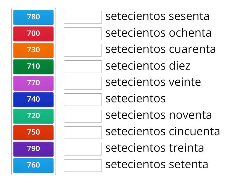 FAMILIA DEL 700 - Match up