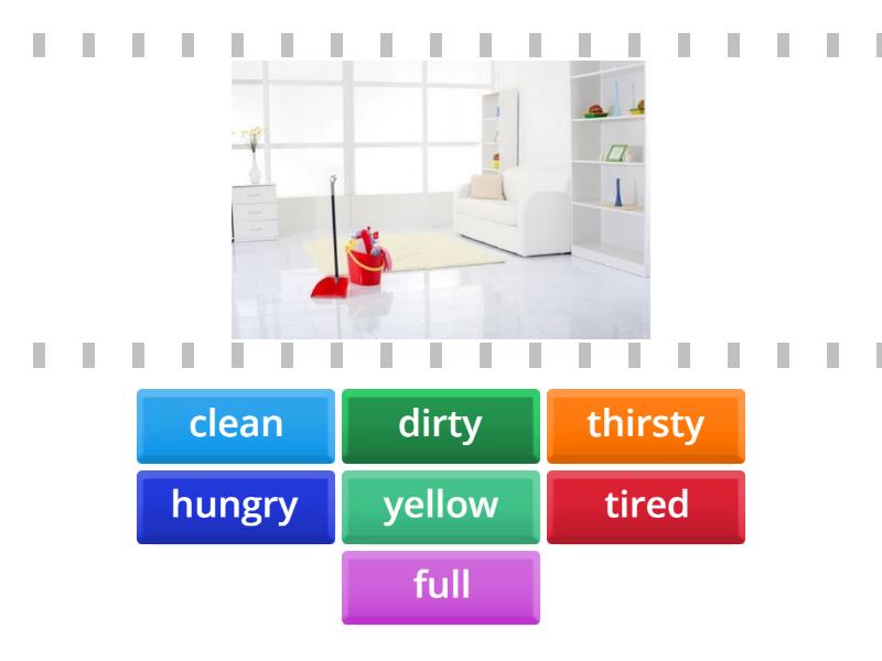 English (Adjectives) Mrs Roa'a Sh. - Find the match