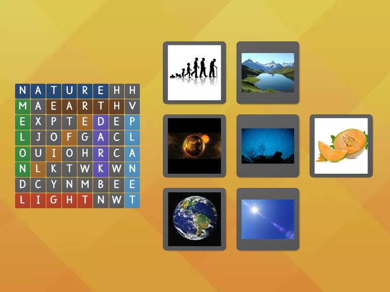 G5 M6 Quiz 1 - Wordsearch - Sopa de letras