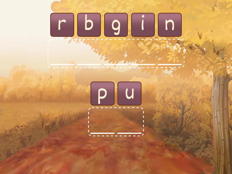 - Anagram