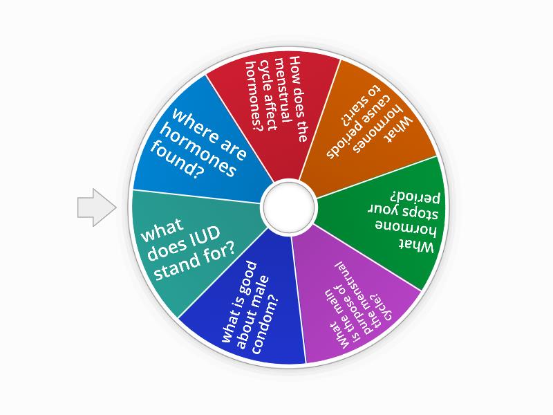 Science respiratory system - Spin the wheel