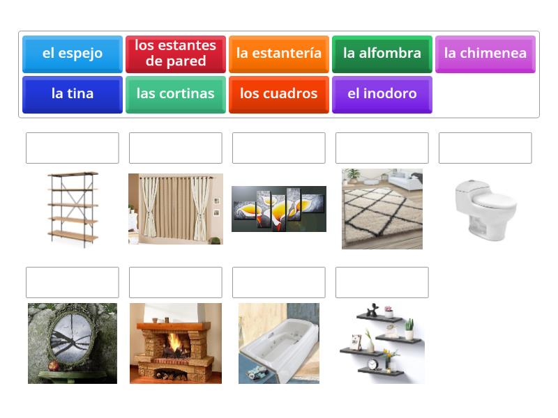 muebles y accesorios de la casa. - Match up