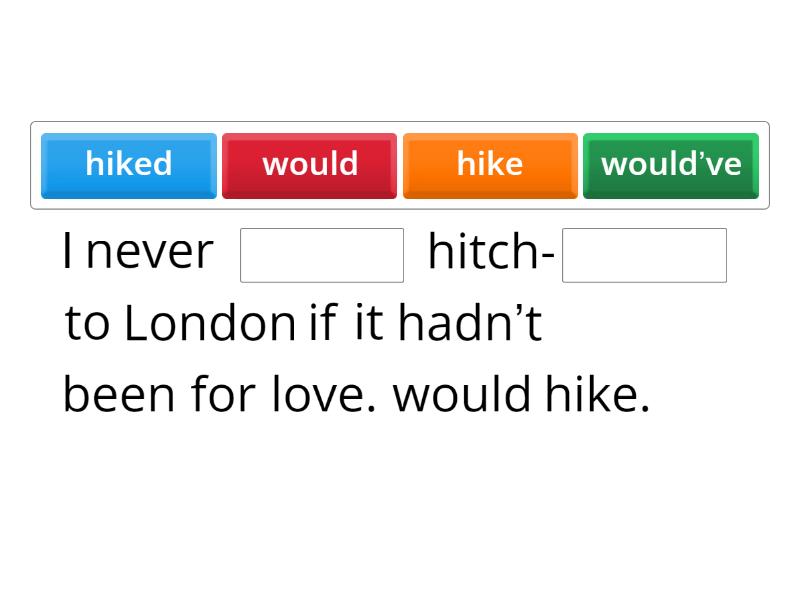 Third conditionals Adele song - Missing word