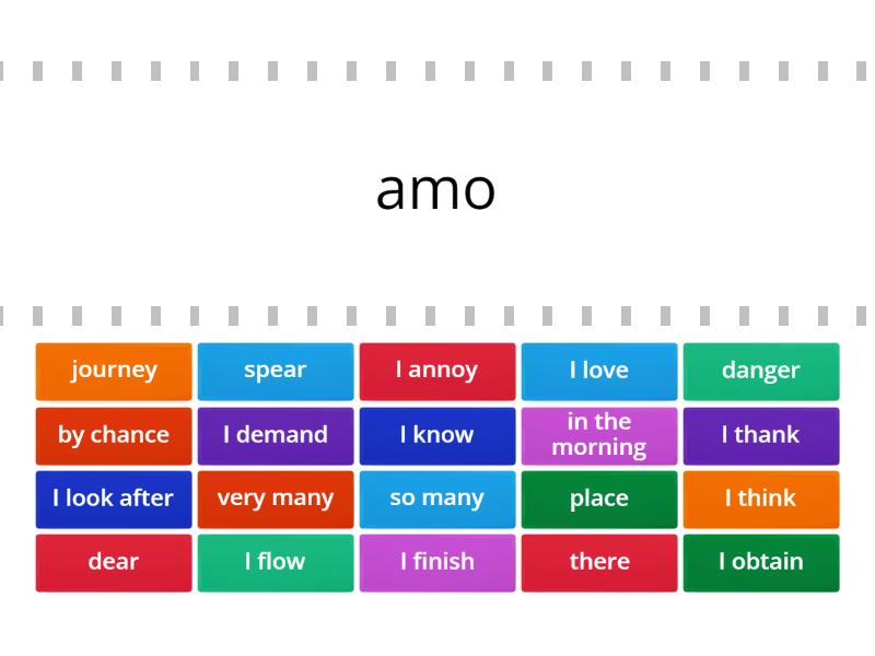 CLC Stage 19 Vocabulary - Find the match