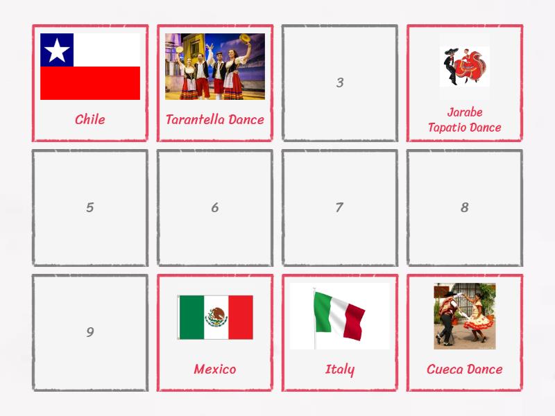 Kids Around the World - Matching pairs
