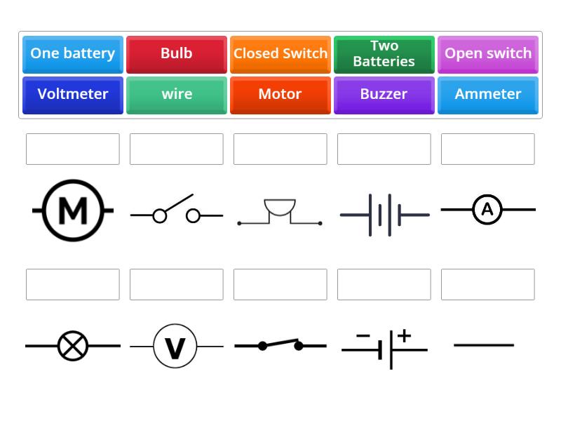 Circuit symbols - Match up