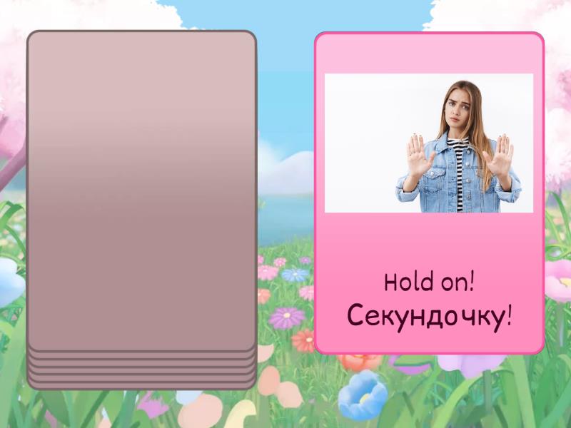 Say these words! - Speaking cards