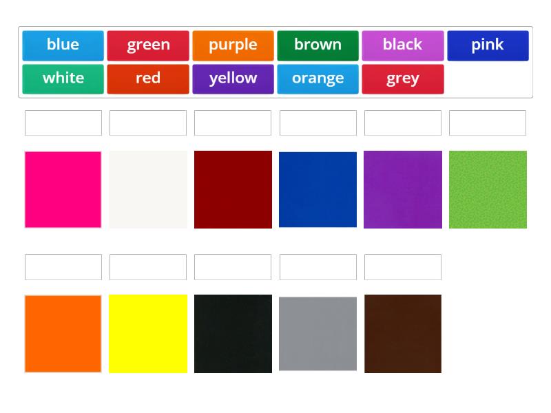 Gateway A1 starter colours - Match up