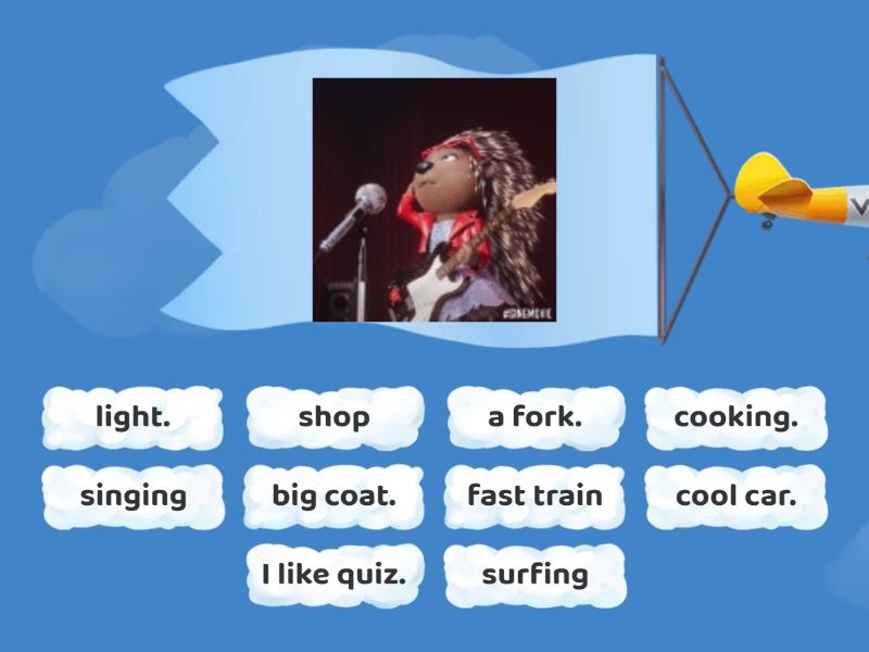 phonics qu-- ur quiz - Find the match