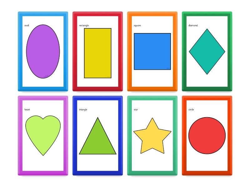 identify shapes - Flip tiles