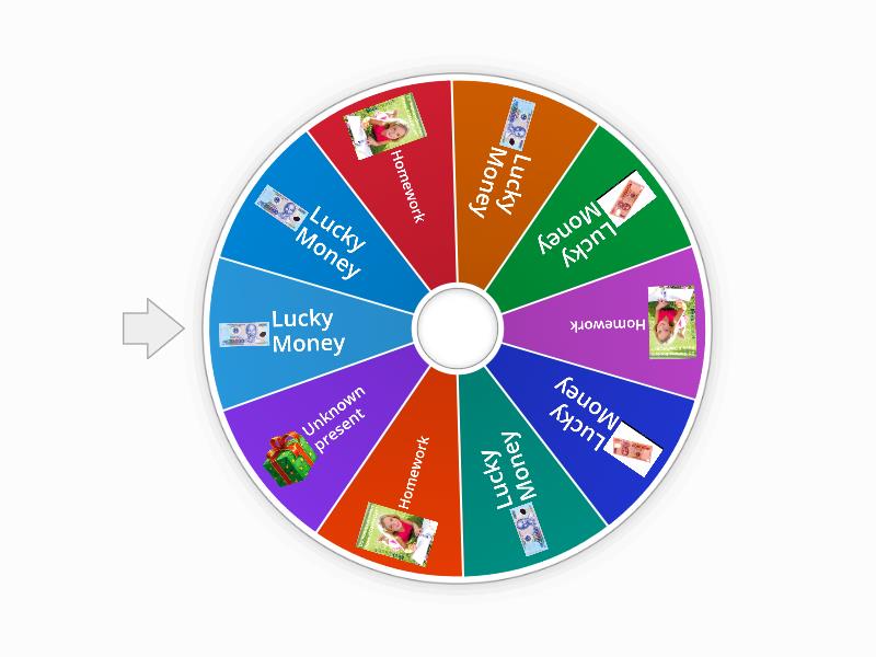 Lucky wheel - Spin the wheel