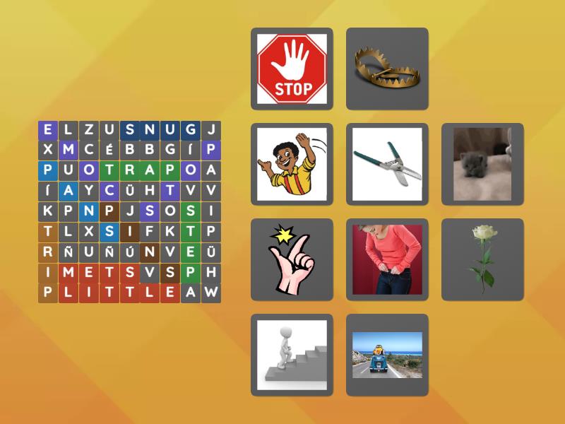 spelling words pf - Wordsearch