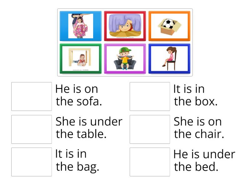 Kid's box starter/ unit 5/ my house - Match up