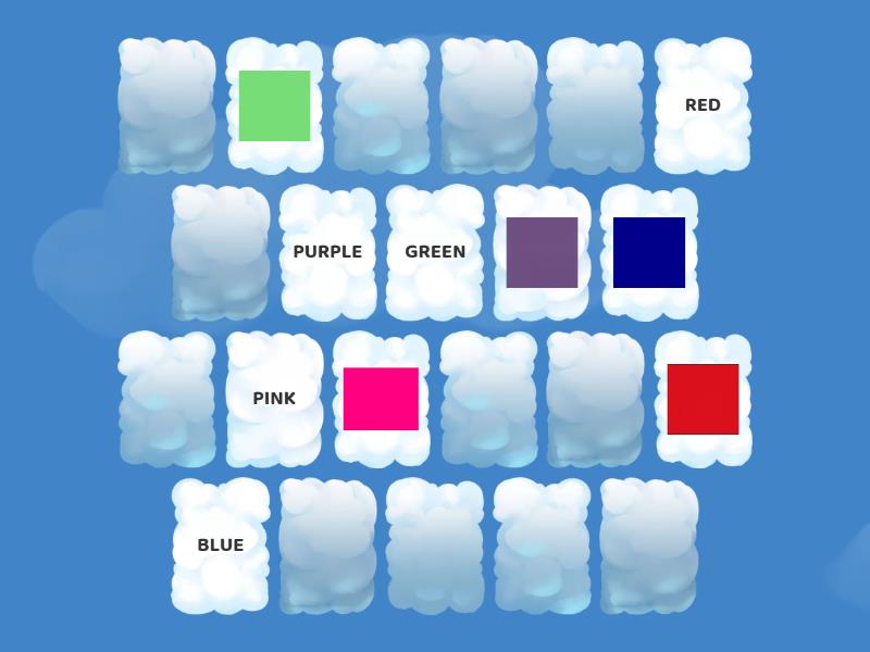 COLORS - Matching pairs