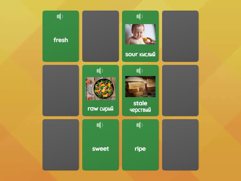 How does it taste? 2 - Matching pairs