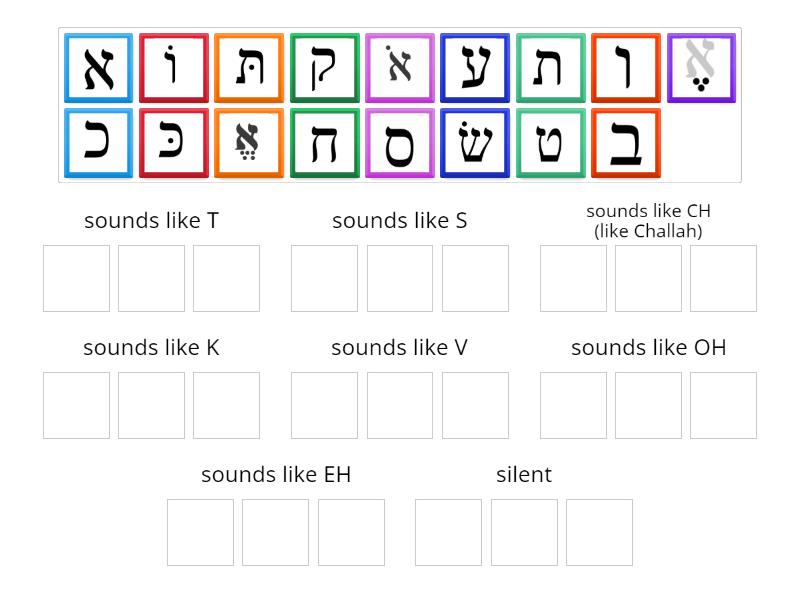 Lesson 20: Same Sounds - Group sort