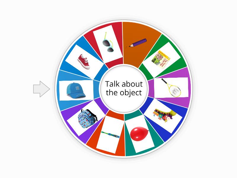 Pic talk - Objects - Spin the wheel
