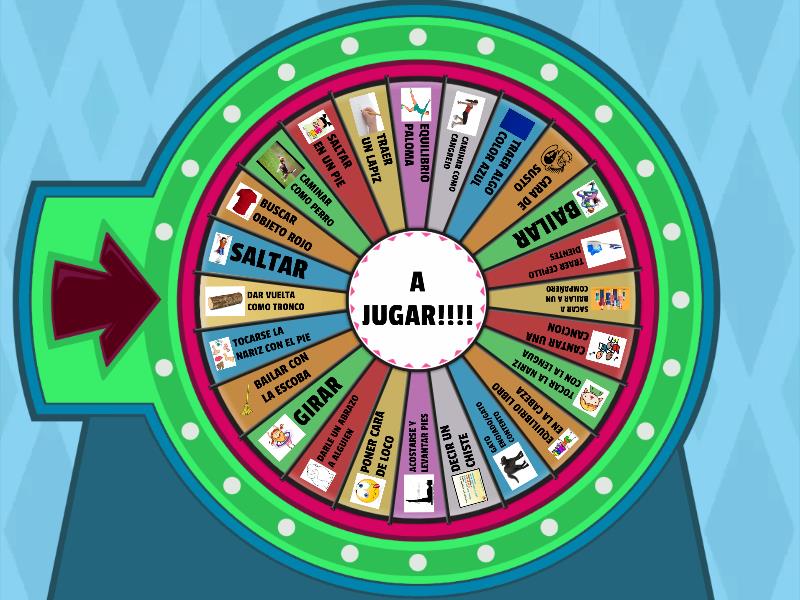 Ruleta PAUSA ACTIVA - Random wheel