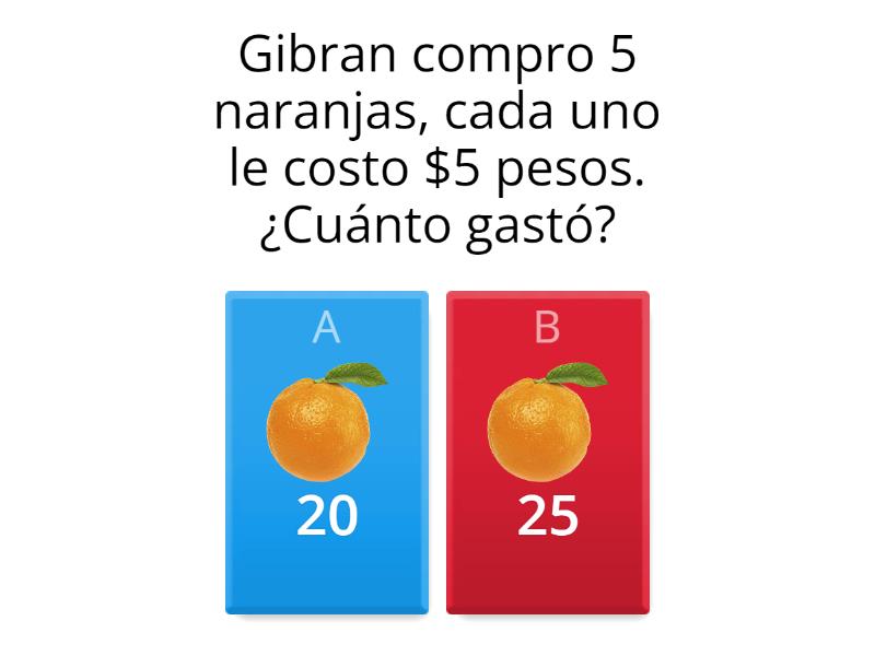 Vamos al mercado - Quiz