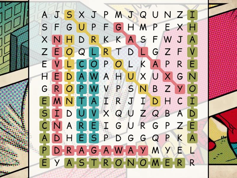 ESL8 U5 - Wordsearch