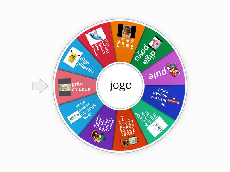 roda da aleatoriedade - Random wheel