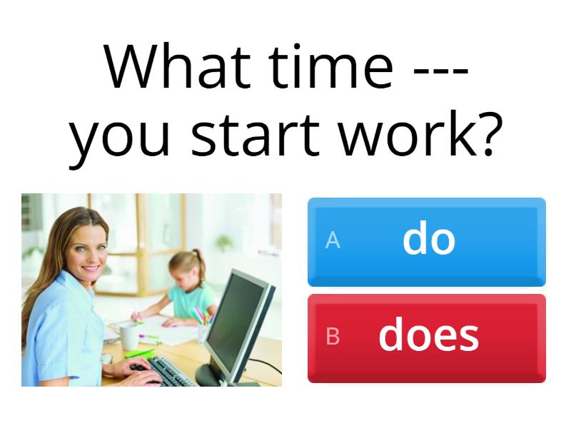 Wh Questions Present Simple Quiz