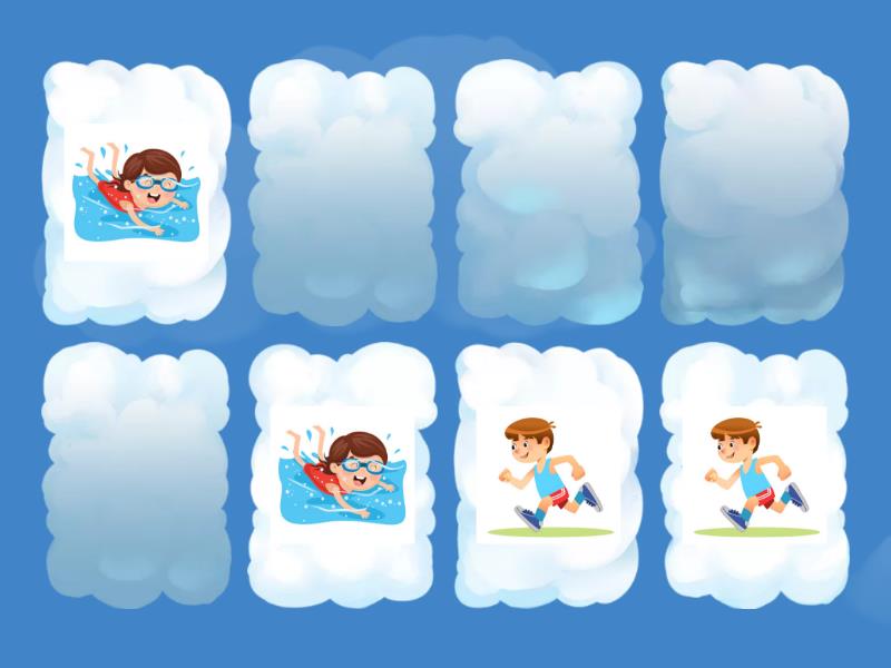 Step 1 Verbs - Matching pairs