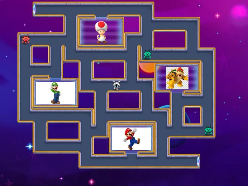LABERINTO MARIO BROS - Persecución en el laberinto
