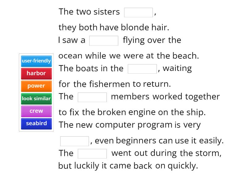 A Boat made of Bottle - Complete the sentence