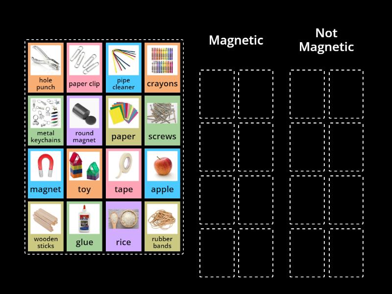Magnetic or Not Magnetic? - Group sort