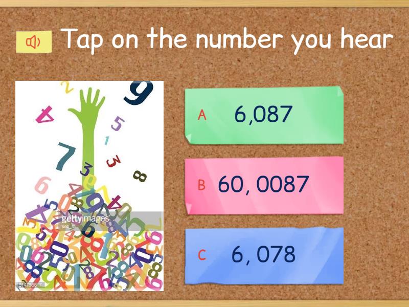 Large numbers - Quiz