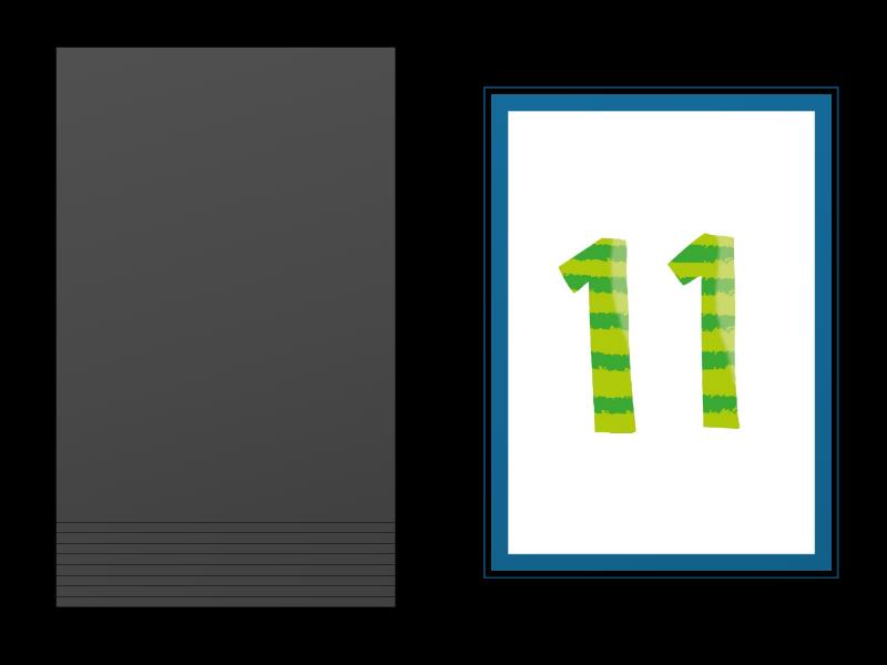 Numbers 11-20 - Speaking cards