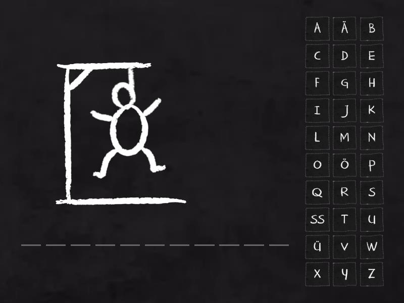 Deutsche - Hangman