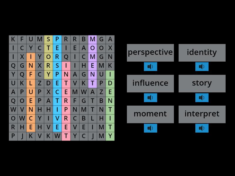 T3 Week 1 Lesson 2 Starter - Wordsearch
