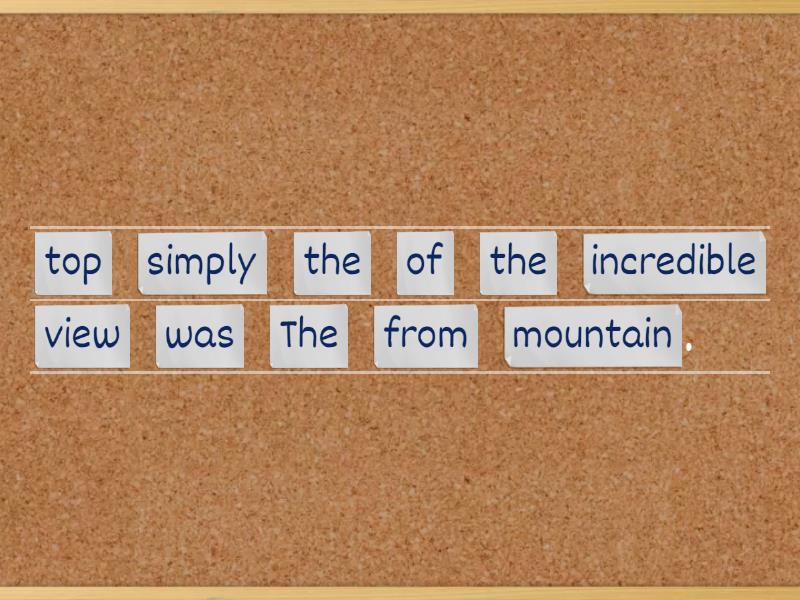 ROADMAP B1+ UNIT 3A PART II - Unjumble