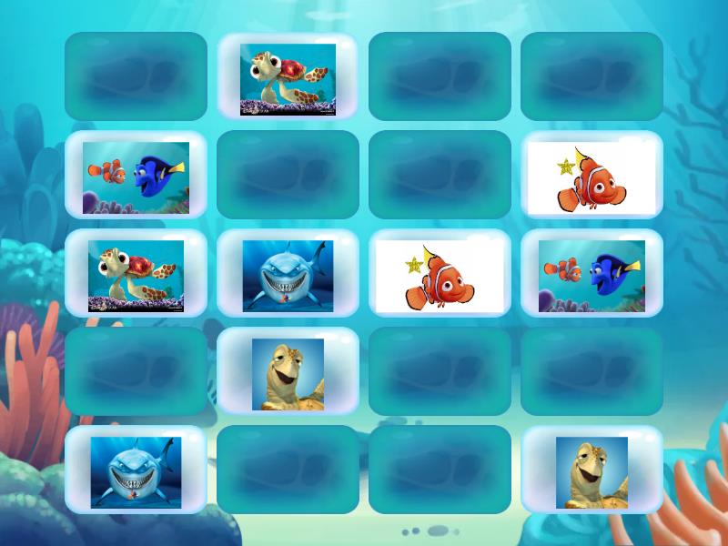 MEMORIA NEMO - Matching pairs