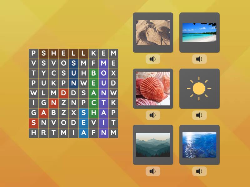 KID'S BOX 2 UNIT12 WORDS - Wordsearch