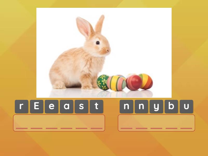 Easter vocabulary - Anagram