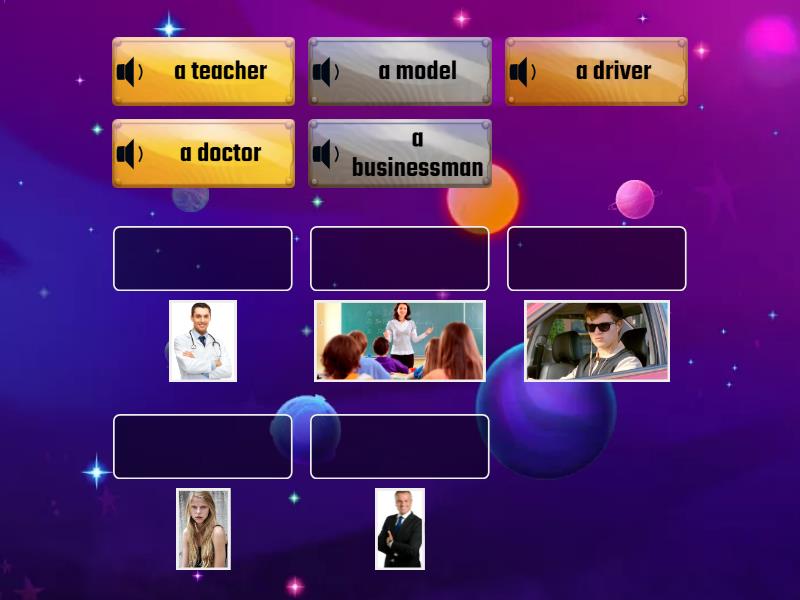 professions - Match up