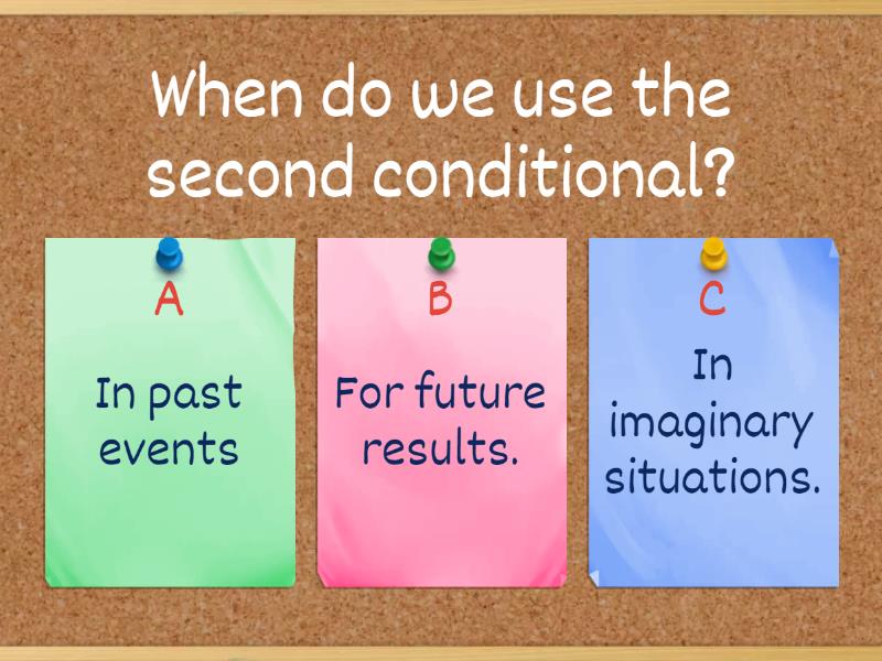 SECOND CONDITIONAL - Quiz
